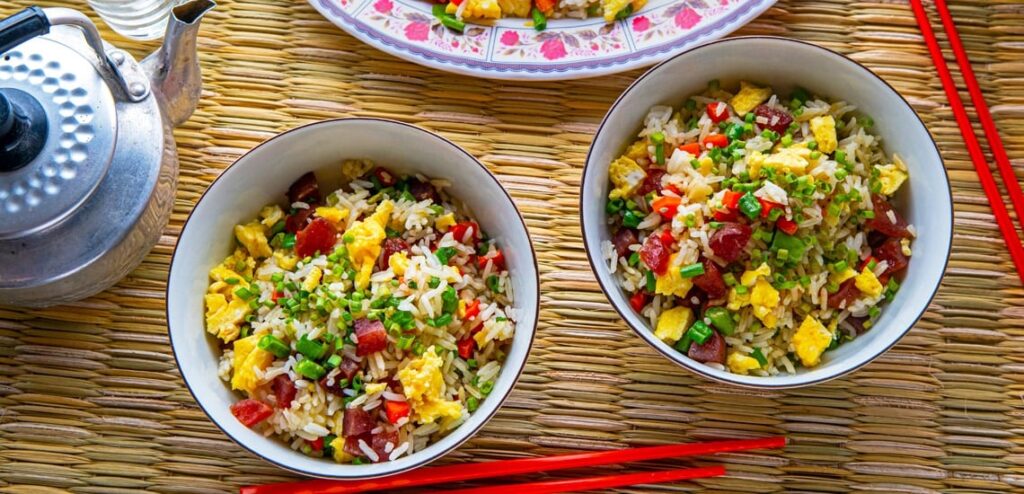 Lort Cha Recipe – Cambodian Stir-Fried Short Rice Noodles with Egg